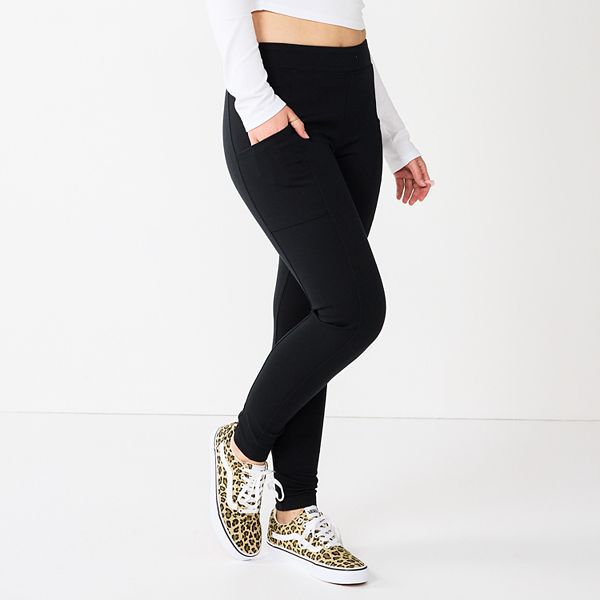 Juniors' SO® High-Rise Ponte Leggings