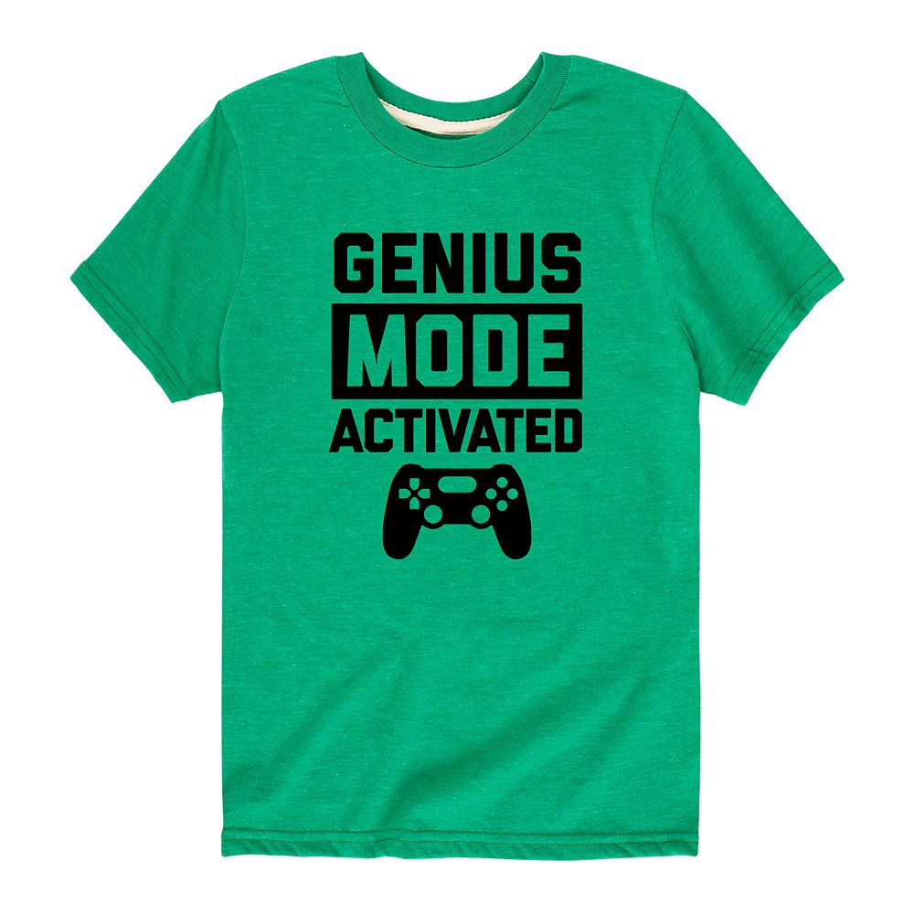 Boys 8-20 Genius Mode Activated Graphic Tee
