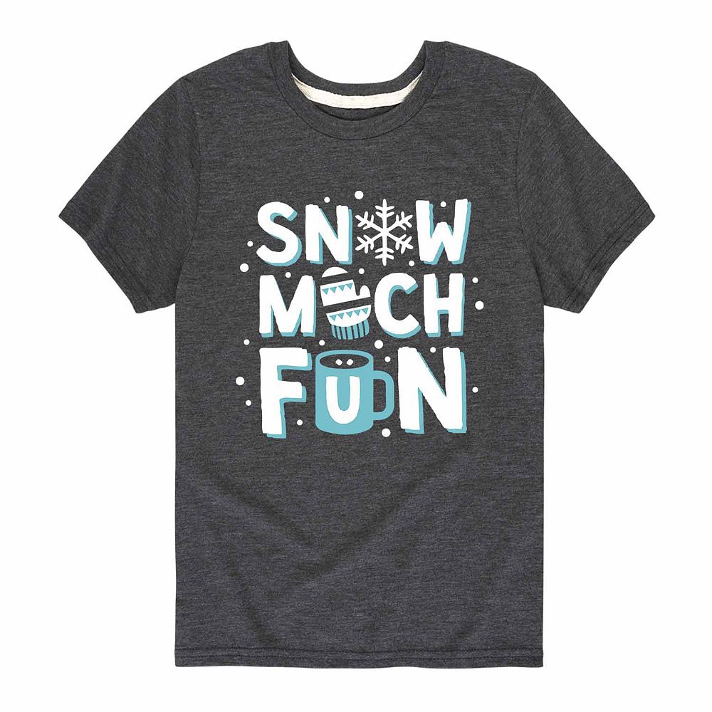 Boys 8-20 Winter Snow Much Fun Graphic Tee