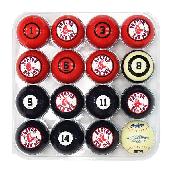 Boston Red Sox Billiard Ball Set