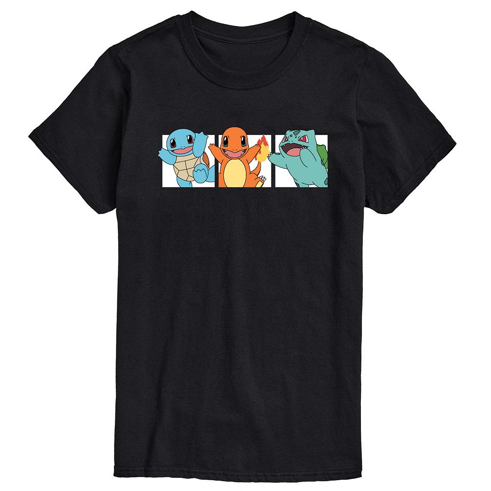 Men's Pokemon Character Squares Tee