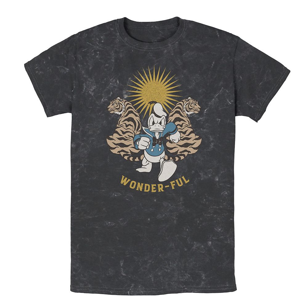 Men's Disney Donald Duck Wonder-ful New Years Donald & Tigers Tee