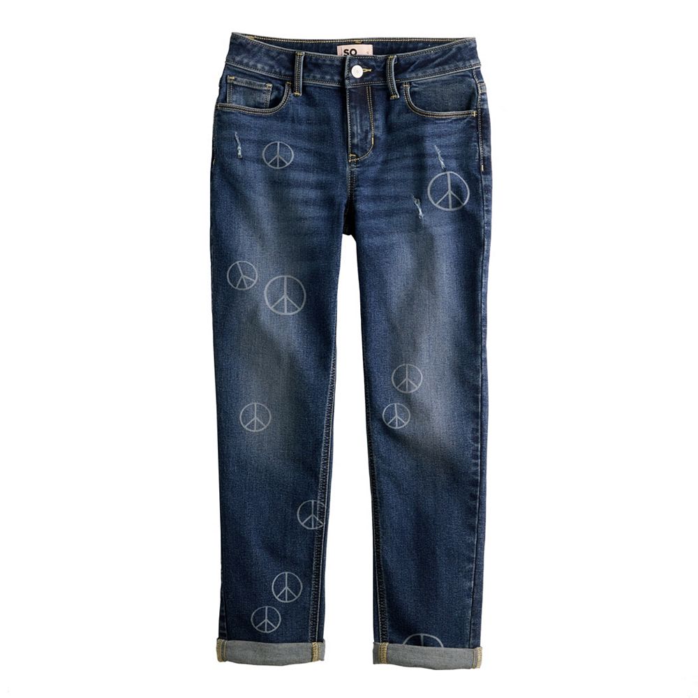 Girls 6-20 SO® Favorite Girlfriend Jeans in Regular & Plus