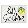 Stupell Home Decor Hello Sunshine Lemon Branch Wall Art