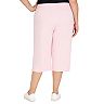 Plus Alfred Dunner Allure Capri Pants