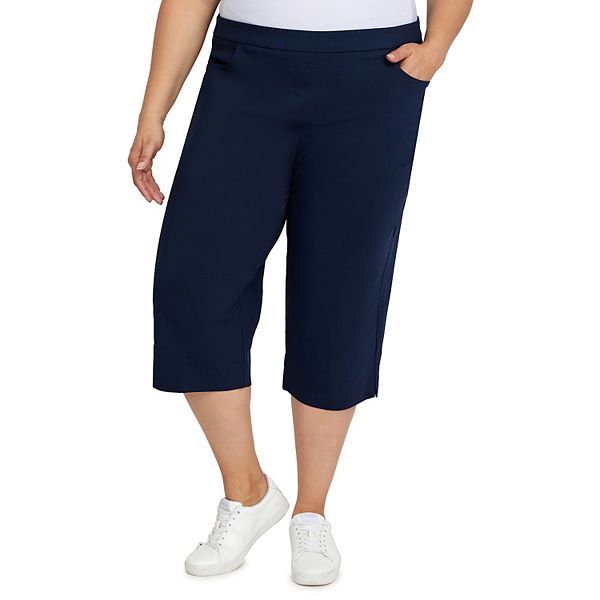 Plus Alfred Dunner Allure Capri Pants