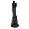 Henry Ferrera Cali-700 Women's Platform Combat Boots