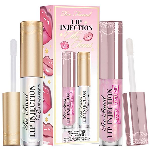 Too Faced Mini Lip Injection The Icons Lip Plumper Set