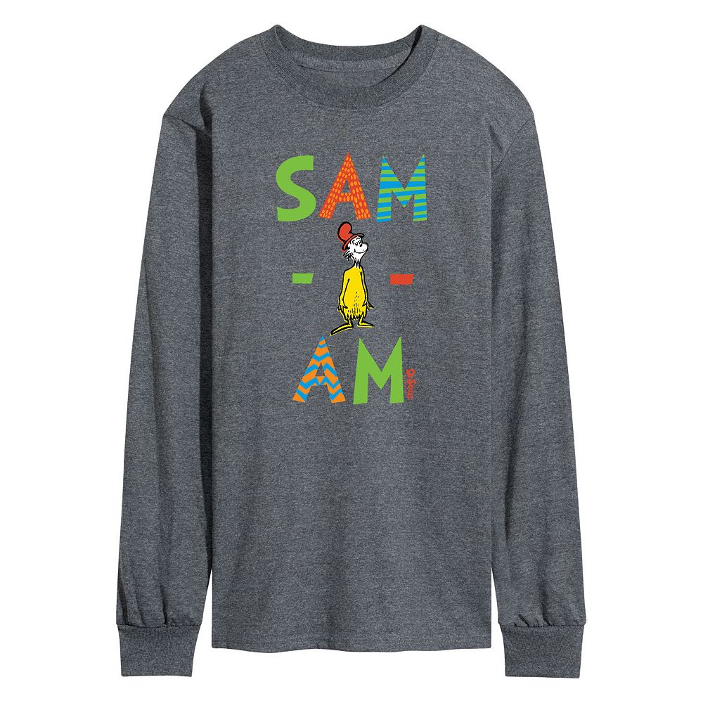 Men's Dr. Seuss Sam I Am Long-Sleeve Tee