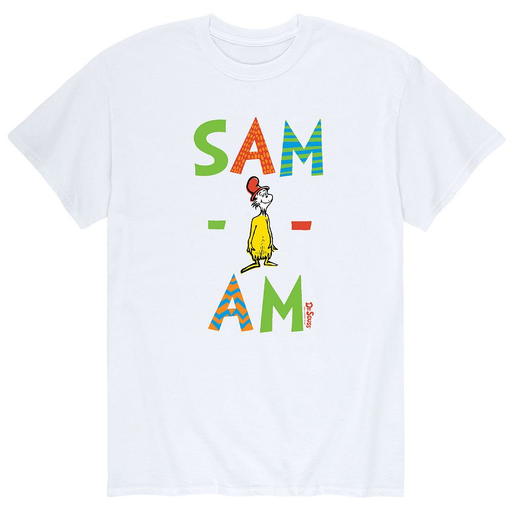 Men's Dr. Seuss Sam I Am Patterned Tee