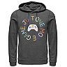 Men's Just One More Game Circled Text Controller Hoodie