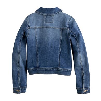 Girls 6-20 SO® Favorite Denim Jean Jacket in Regular & Plus Size