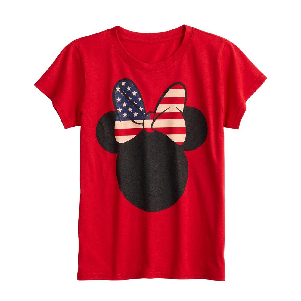 Disney's Minnie Mouse Toddler Girl Patriotic Graphic Tee by Celebrate ...