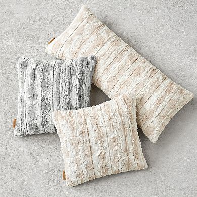 Koolaburra by UGG Serah Faux Fur Bolster Throw Pillow