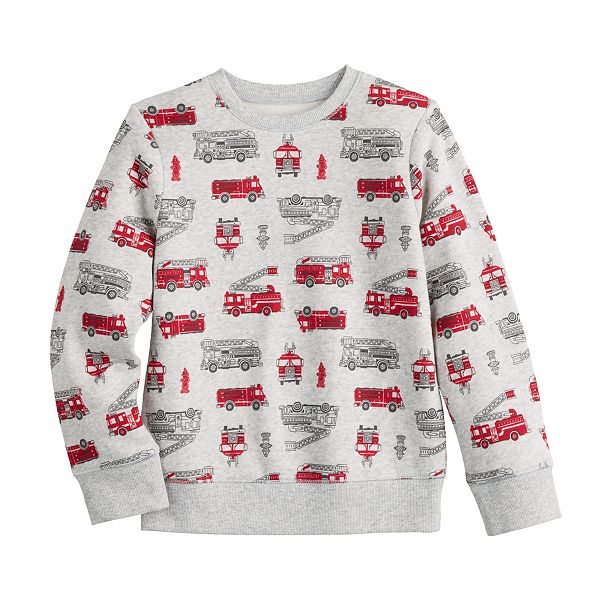 Boys 4-12 Jumping Beans® Fleece Crew Sweatshirt