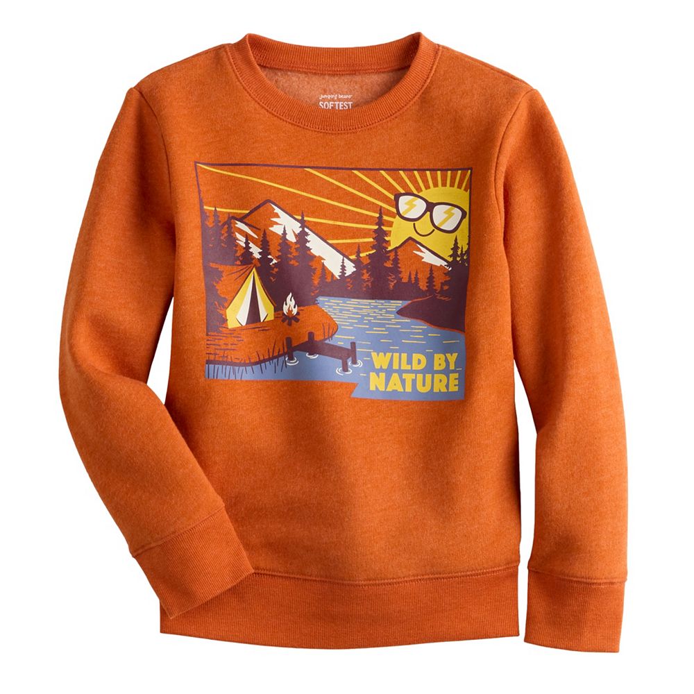 Boys 4-12 Jumping Beans® Fleece Crew Sweatshirt