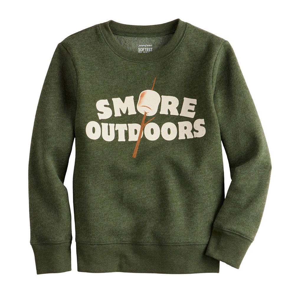 Boys 4-12 Jumping Beans® Fleece Crew Sweatshirt