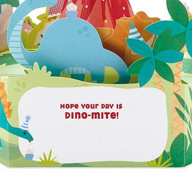 Hallmark Paper Wonder Dinosaur Volcano Pop-Up Birthday Greeting Card ...