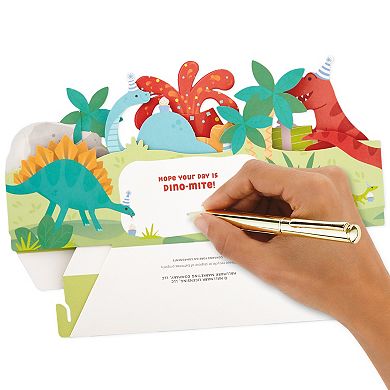 Hallmark Paper Wonder Dinosaur Volcano Pop-Up Birthday Greeting Card ...