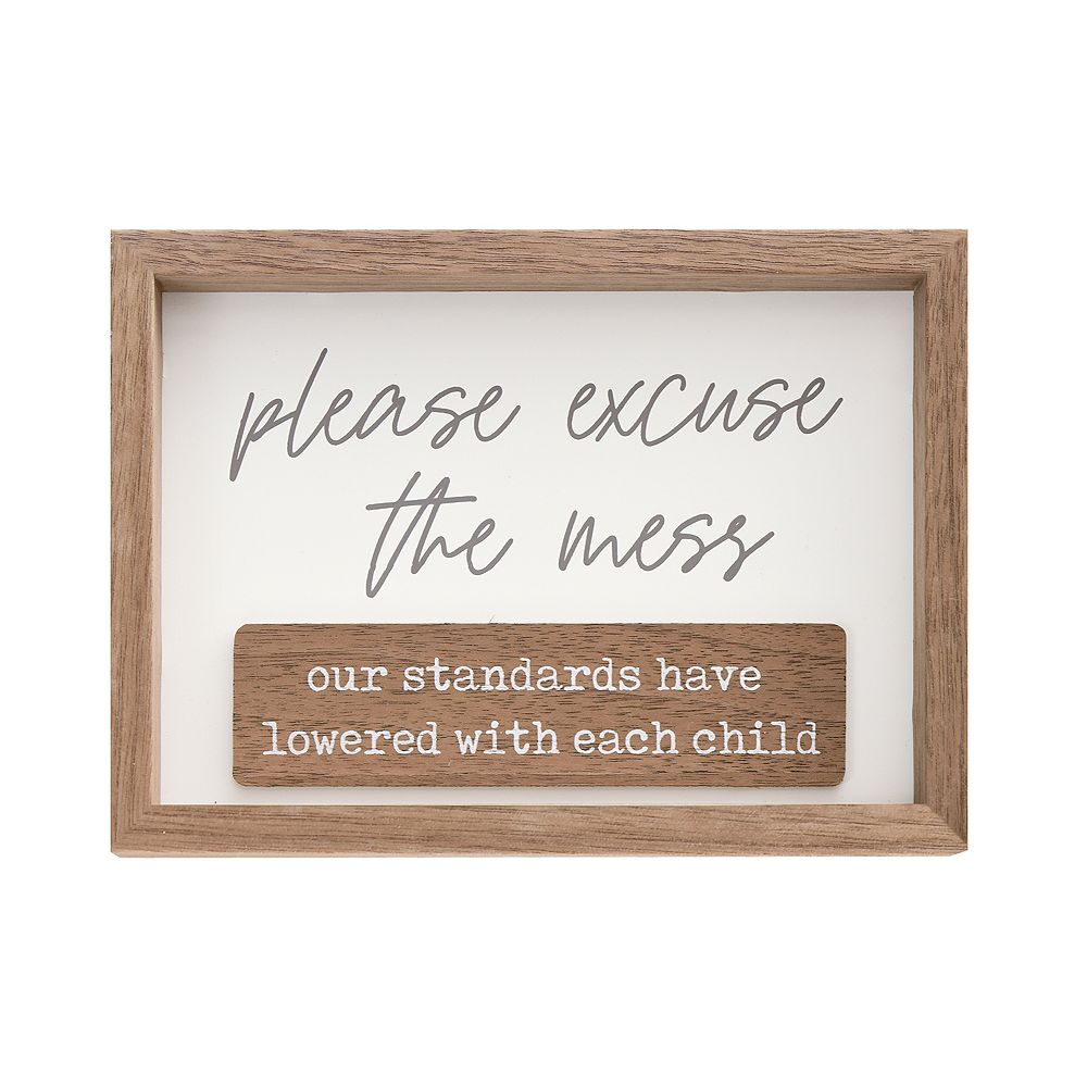 Sonoma Goods For Life® Please Excuse The Mess Caption Box