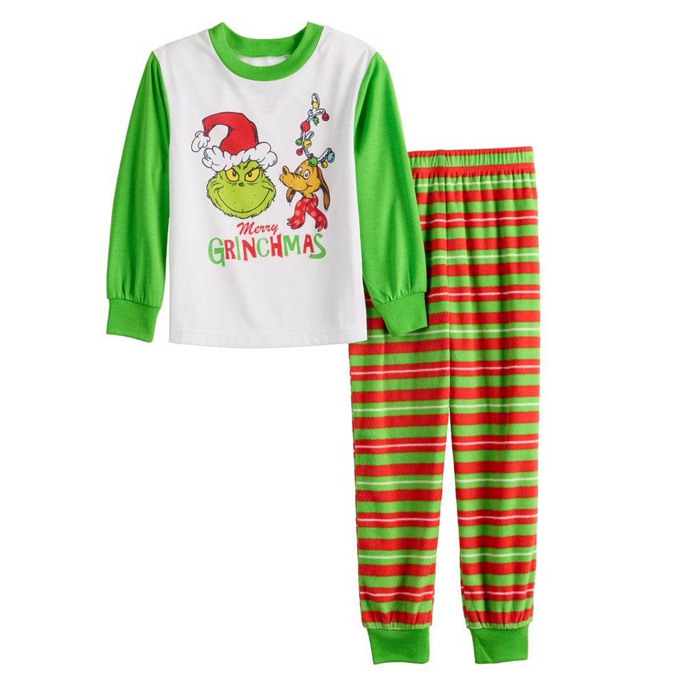 Boys 4-12 Jammies For Your Families® How The Grinch Stole Christmas Pajama Set