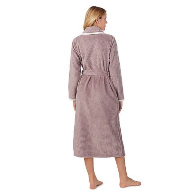 Women's Stan Herman Dimple Plush Wrap Robe