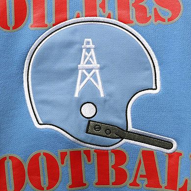 Men's Starter Light Blue Houston Oilers Locker Room Throwback End Zone ...