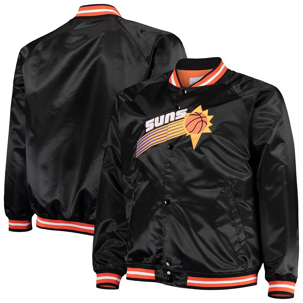 Men's Mitchell & Ness Black Phoenix Suns Big & Tall Hardwood Classics ...