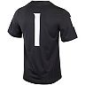 Men's Nike #1 Charcoal Washington State Cougars Untouchable Football Jersey