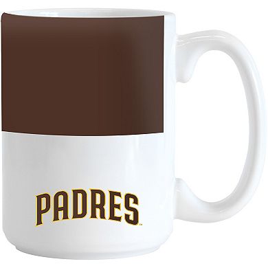 San Diego Padres 15oz. Colorblock Mug