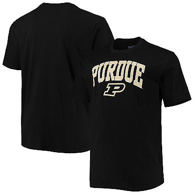 Men's Champion Black Purdue Boilermakers Big & Tall Arch Over Wordmark ...