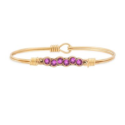 Luca Danni February Starlight Bangle Bracelet