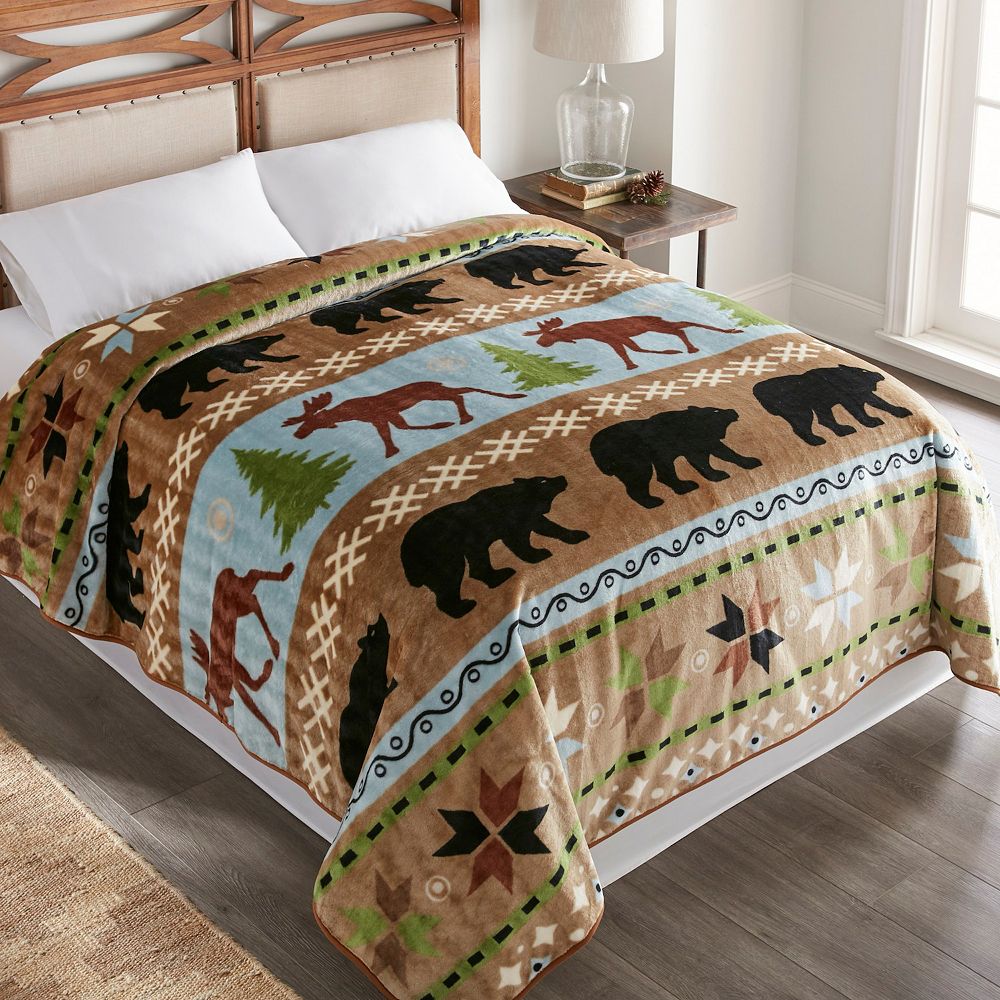 Shavel Home Hi Pile Luxury Oversized Coverlet Throw