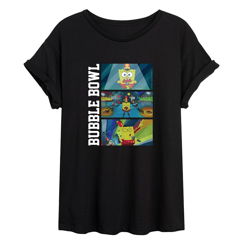 Juniors' SpongeBob SquarePants Victory Oversized Tee