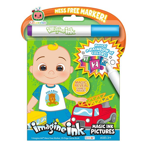 Cocomelon Imagine Ink Mess-Freee Coloring Pad