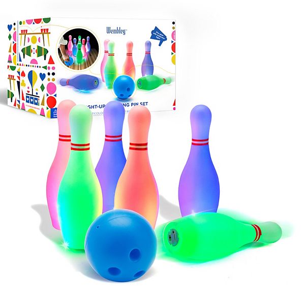 Wembley LED Light-Up Bowling Set