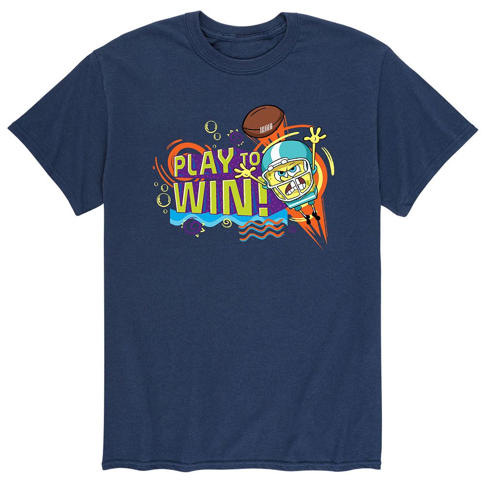 Men's SpongeBob SquarePants Play Win Tee