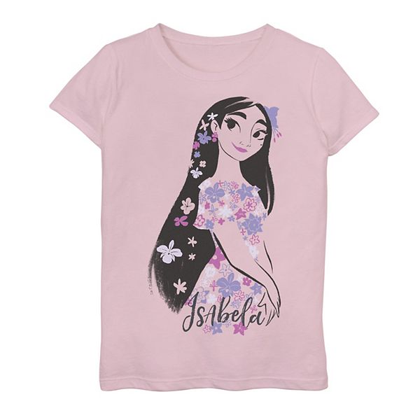 Disney's Encanto Girls 7-16 Isabela Flower Dress Portrait Graphic Tee