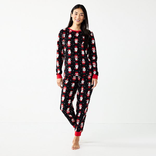 Petite Jammies For Your Families® Ho Ho Ho Microfleece Pajama Set