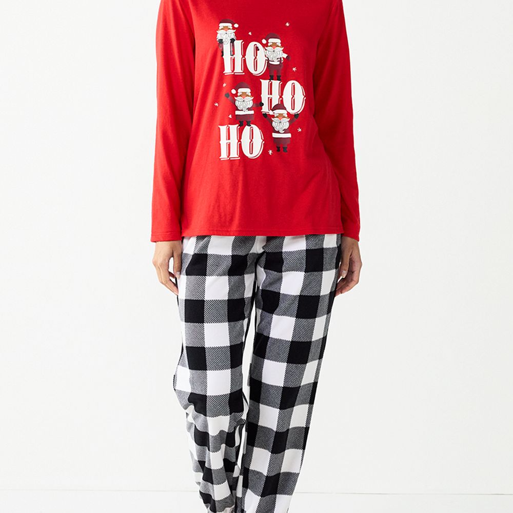 Women's Jammies For Your Families® Ho Ho Ho Santa Pajama Set