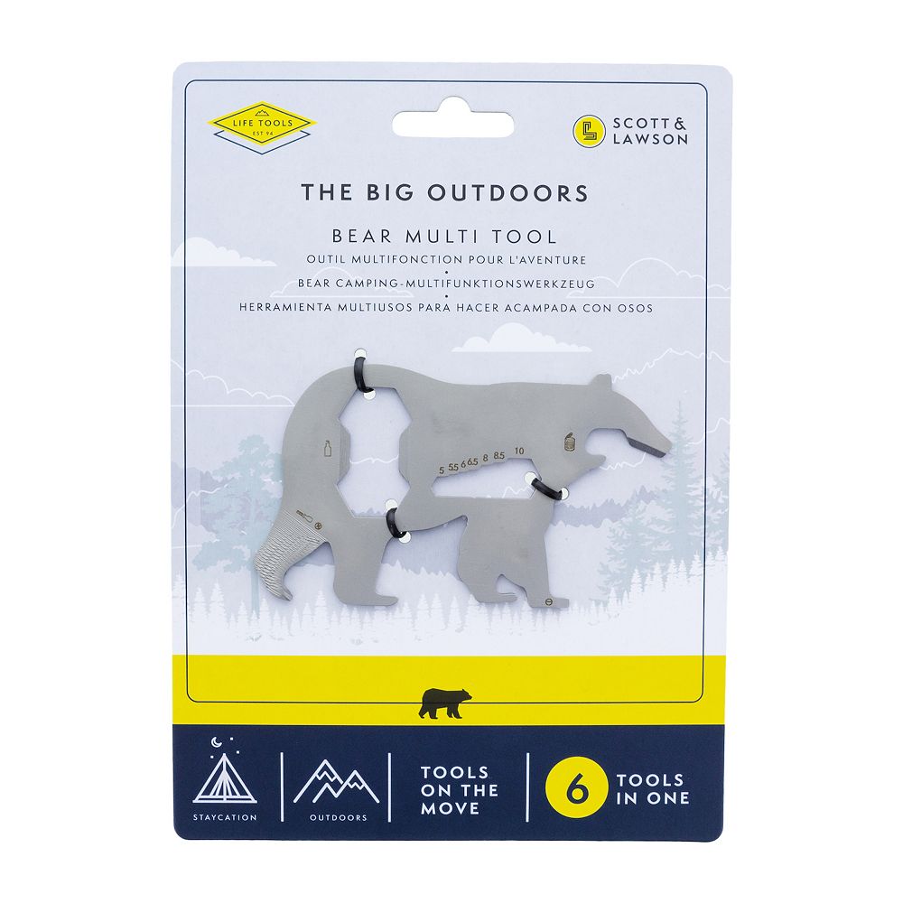 Scott & Lawson The Big Outdoors Bear Camping Multi Tool