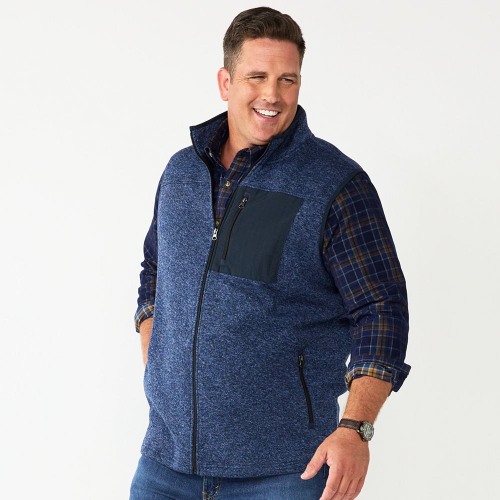 Big & Tall Sonoma Goods For Life® Fleece Vest