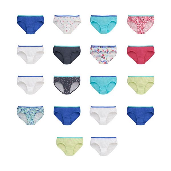 Girls Hanes Ultimate® Cotton Hipster Panties 14 4 Bonus Pack