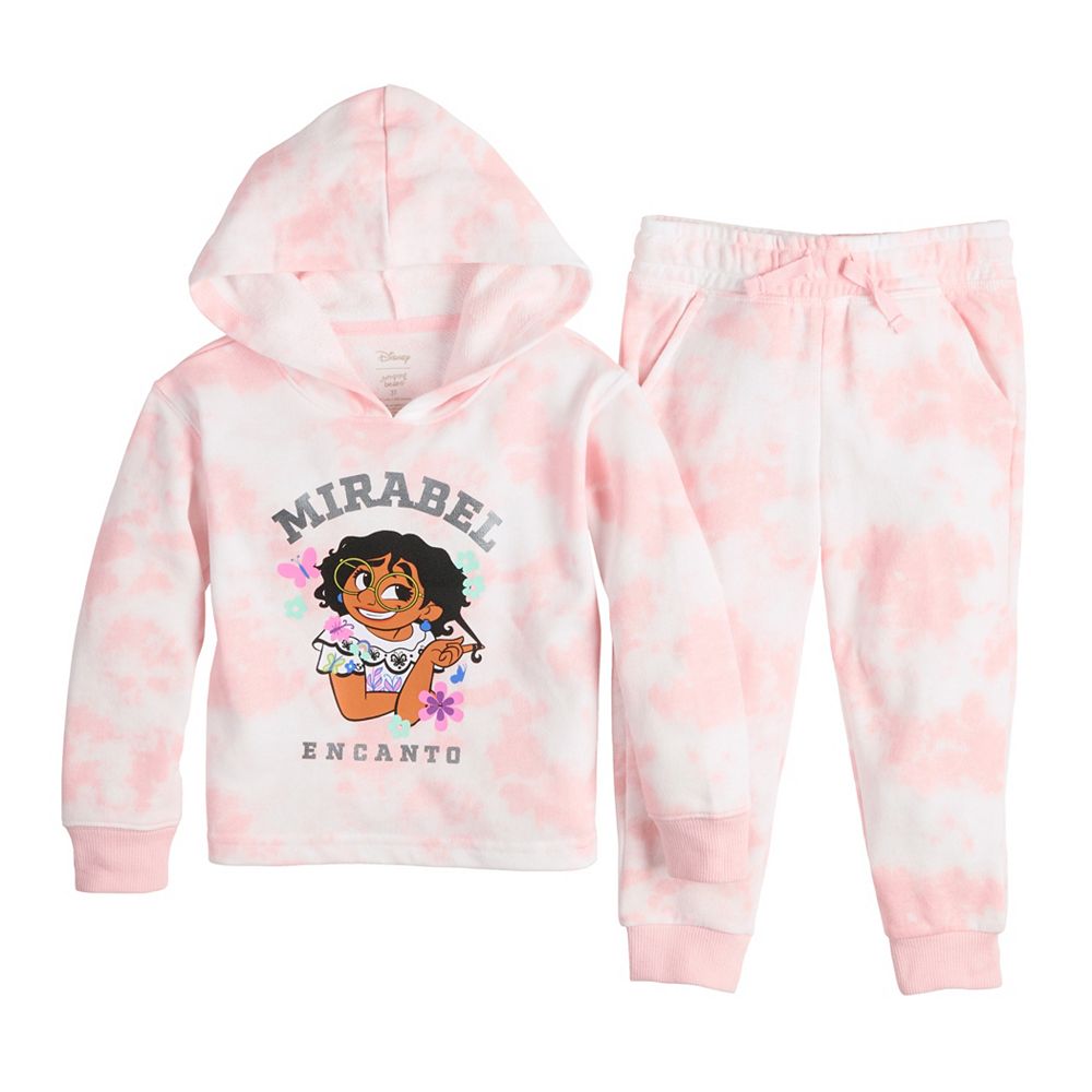 Disney's Encanto Toddler Girl Tie Dye Mirabel Hoodie & Jogger Pants Set by Jumping Beans®
