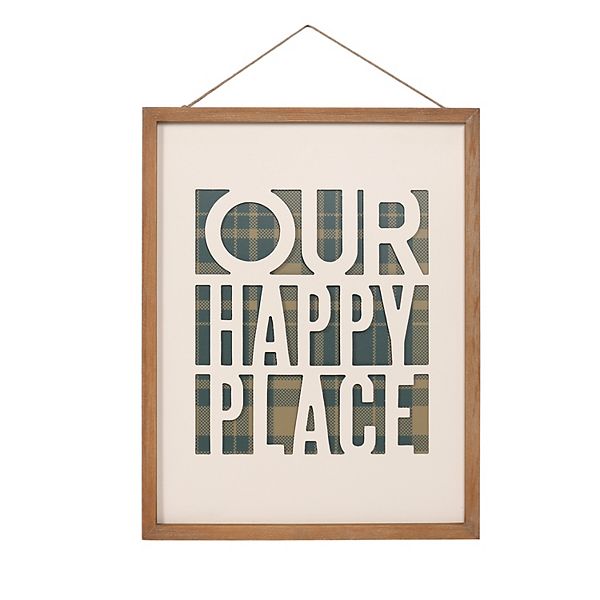 Sonoma Goods For Life® Our Happy Place Wall Decor