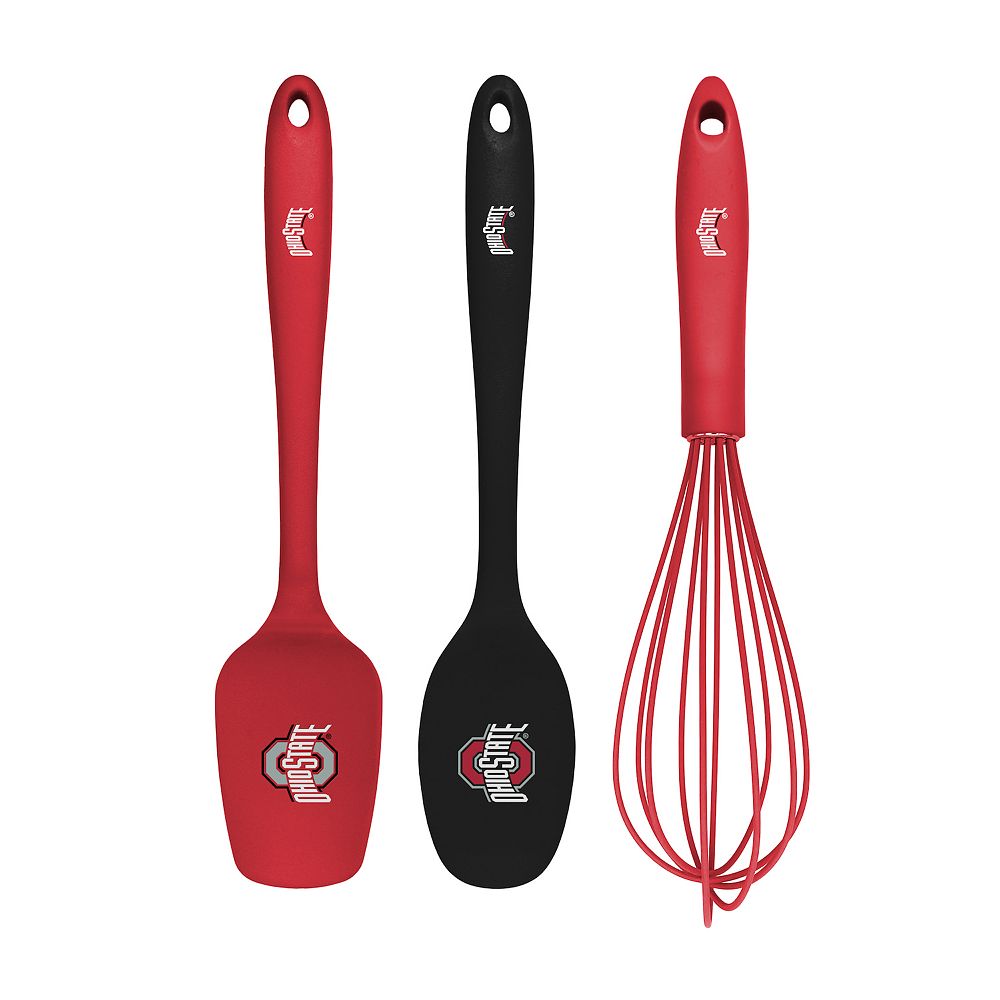 Ohio State Buckeyes 3-pc. Silicone Kitchen Utensil Set