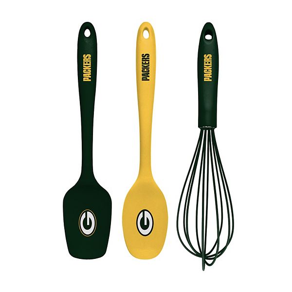 Green Bay Packers 3-pc. Silicone Kitchen Utensil Set
