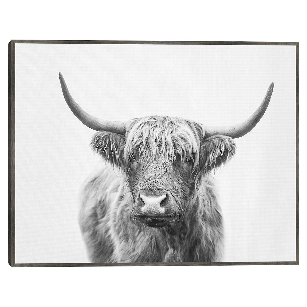 Masterpiece Highland Bull Wall Art by Sisi & Seb