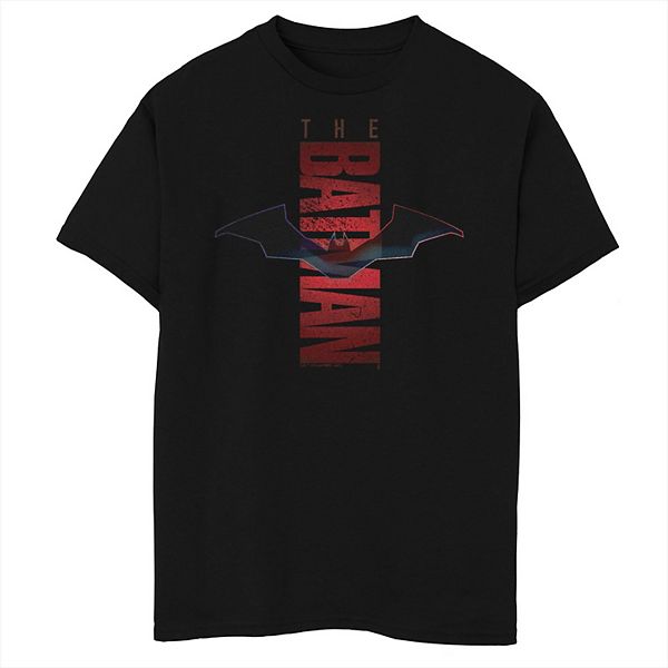 Boys 6-20 DC Comics Batman Bat Symbol Logo Graphic Tee