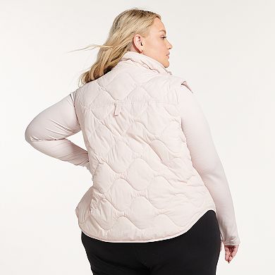 Plus Size FLX Quilted Packable Vest